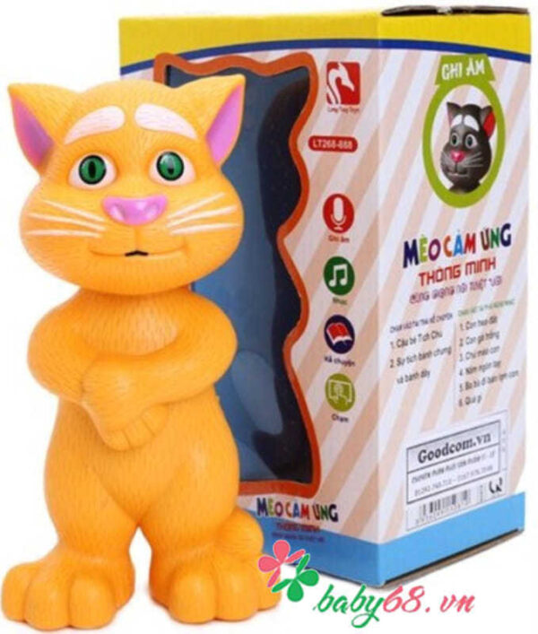 Mèo Talking Tom thông minh biết hát, biết nói, biết kể chuyện